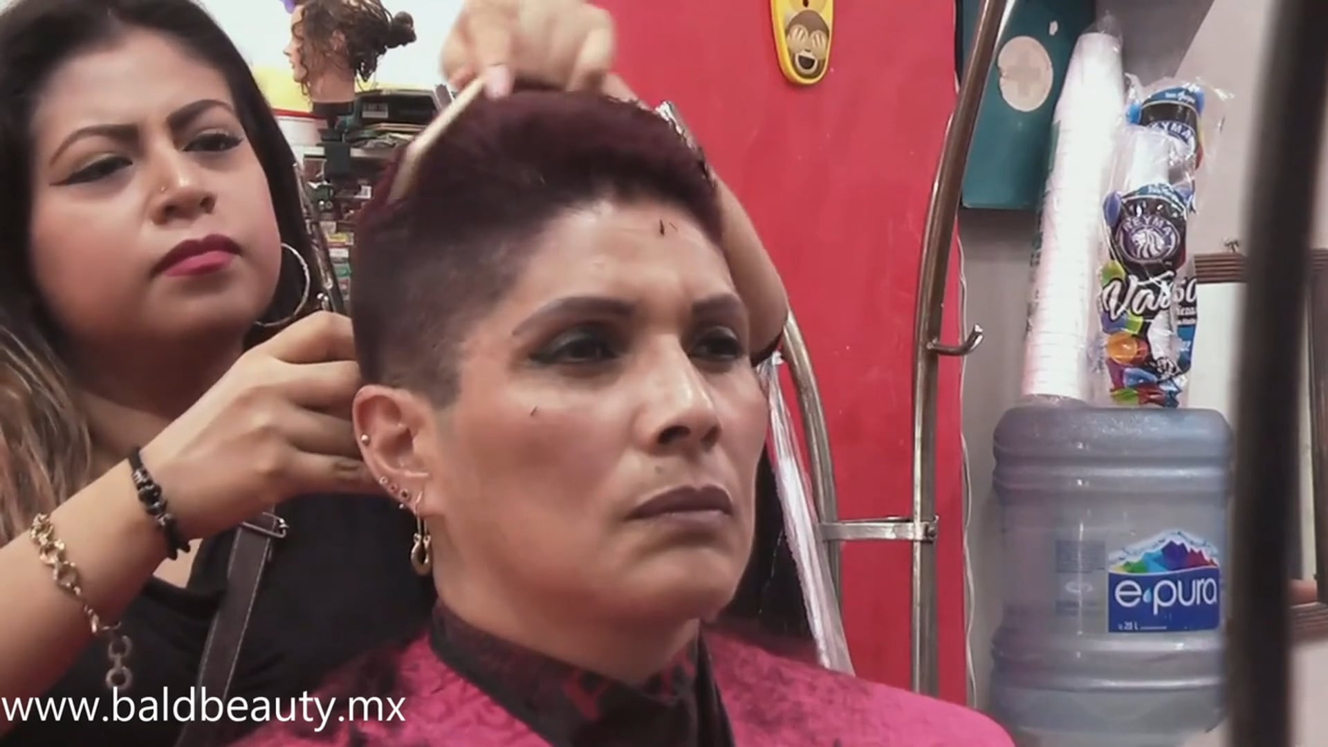 Andrea Was Shaved Again Part 1 Bald Beauty